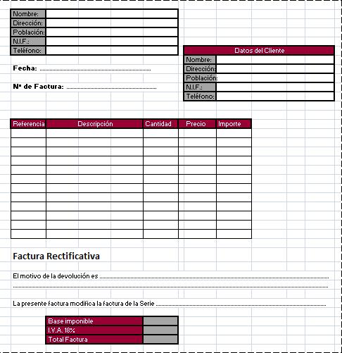 Formato Factura Excel 7 Plantillas De Factura En Excel Gratis Para
